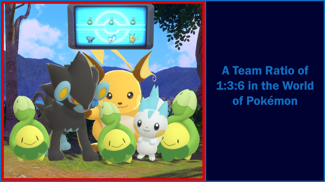 A Team Ratio of 1:3:6 in the World of Pokémon - DarkRula Media