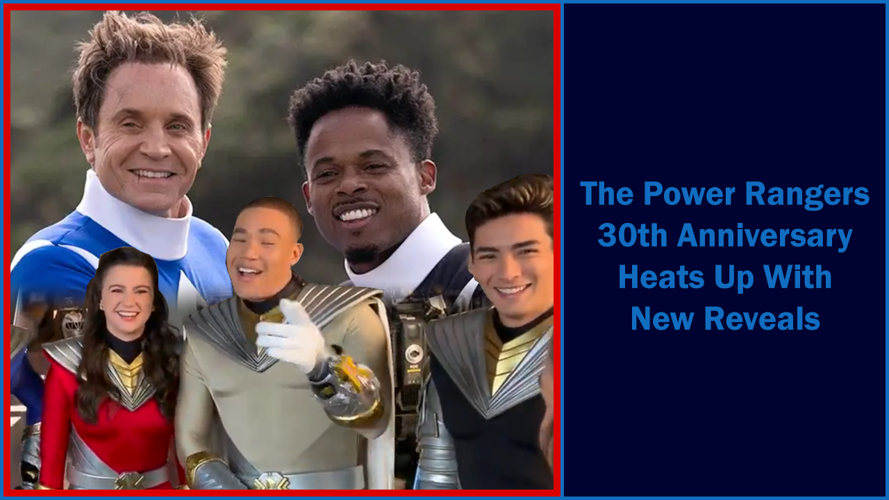 The Power Rangers 30th Anniversary Heats Up With New Reveals - DarkRula ...
