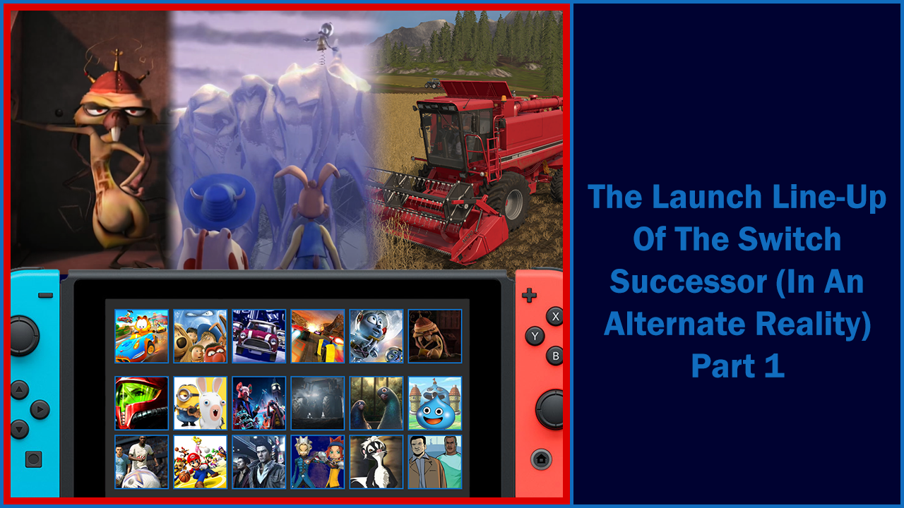 The Launch Line-Up Of The Switch Successor (In An Alternate Reality ...